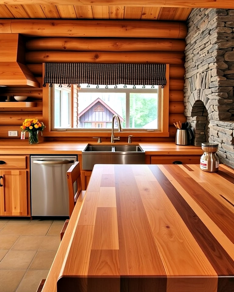 25 Log Cabin Kitchen Design Ideas for a Rustic Look