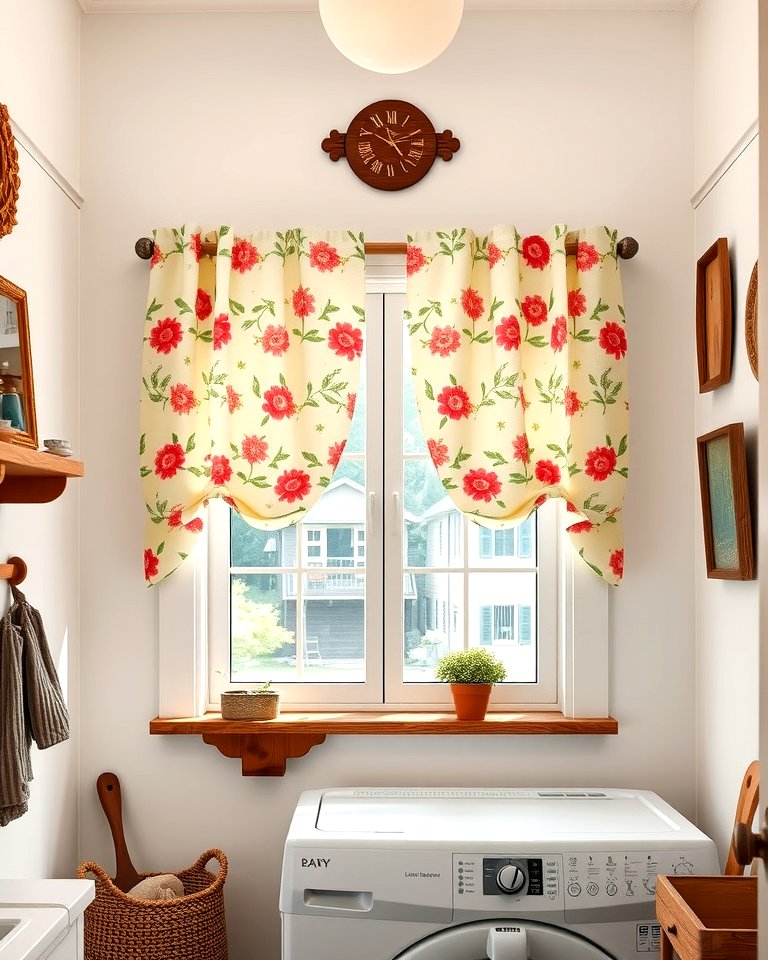 20 Laundry Room Curtain Ideas for a Stylish and Private Space