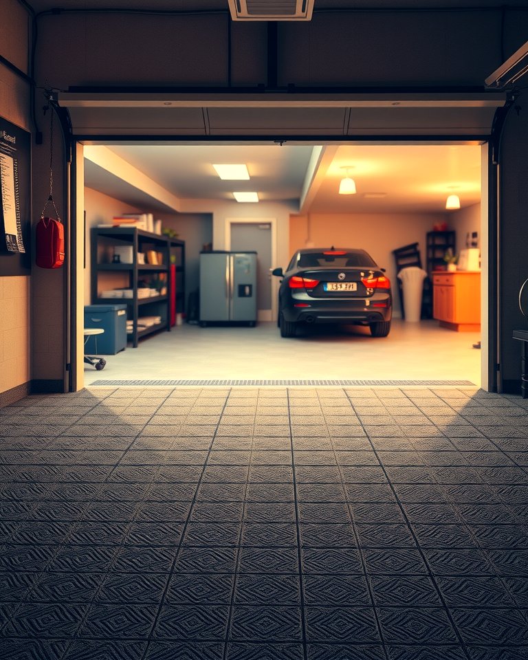 25 Garage Flooring Ideas for Durability and Style