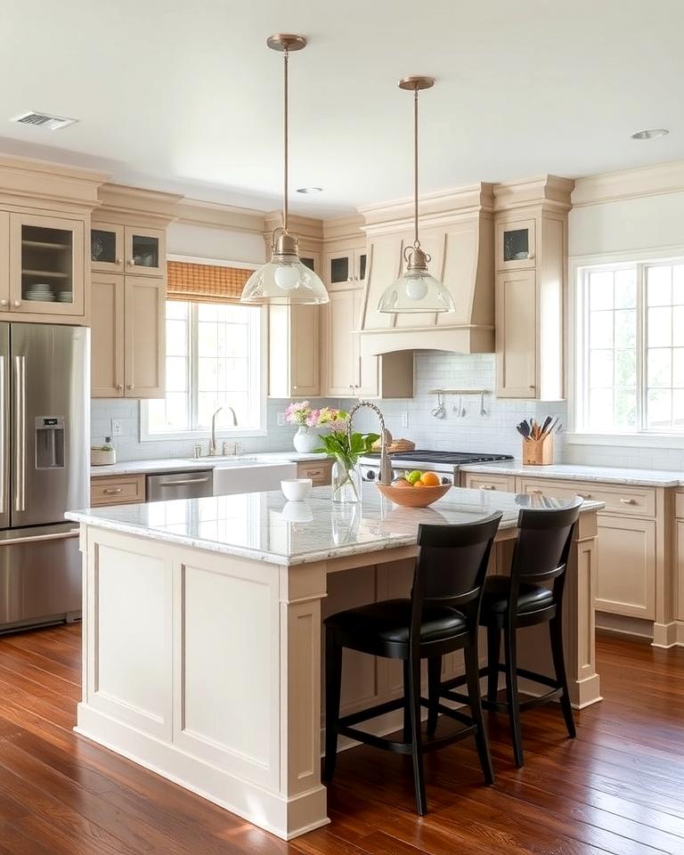20 Luxurious Cashmere Kitchen Ideas for a Cozy Feel