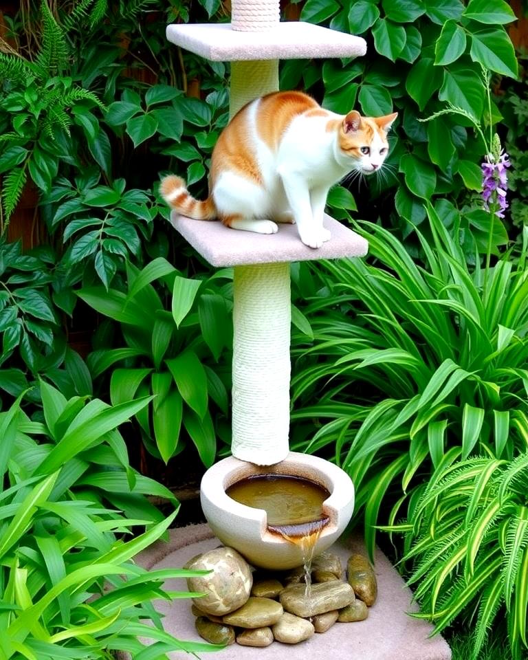 20 Outdoor Cat Tree Ideas for Your Feline Friends