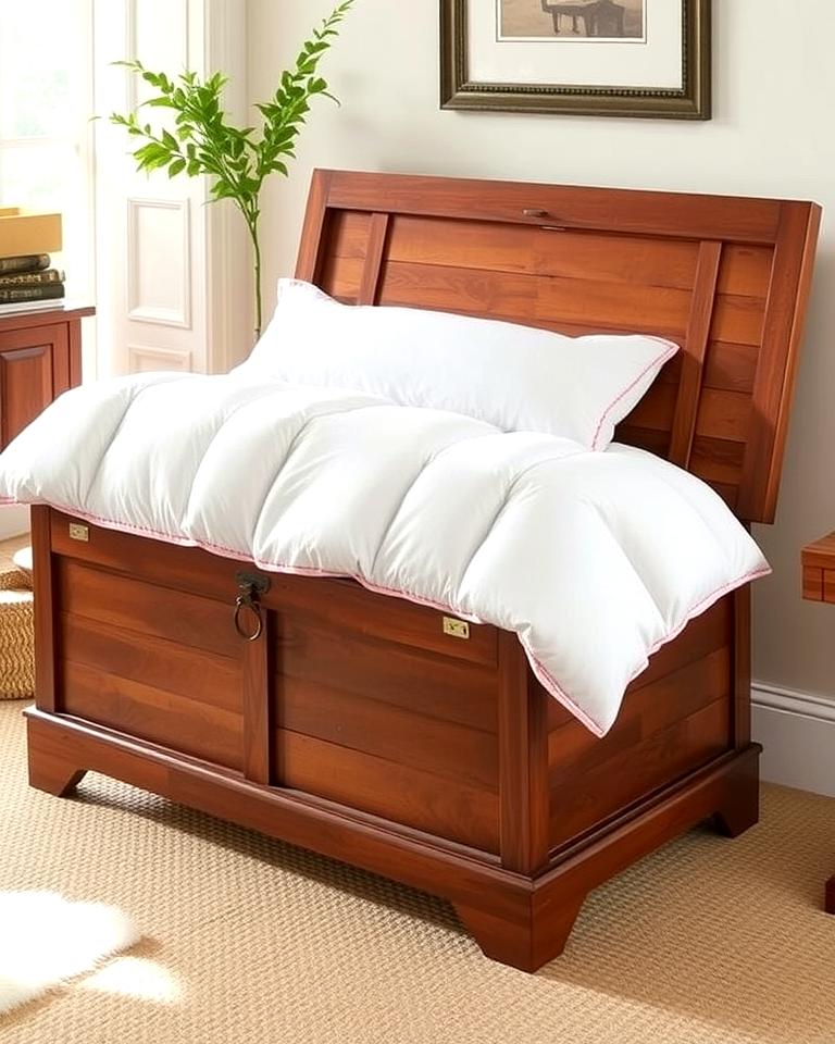 20 Comforter Storage Ideas to Maximize Space