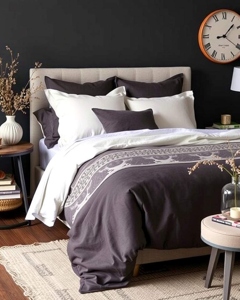 20 Charcoal Bedroom Ideas for a Sleek and Modern Look