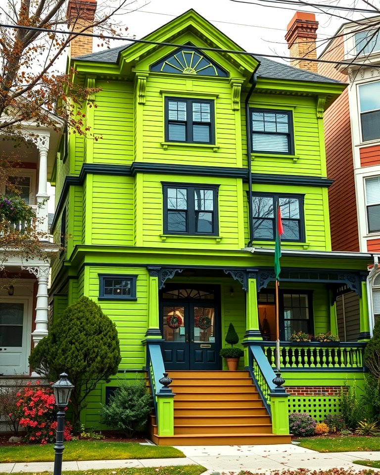 25 Green Victorian House Colors For Historic Charm