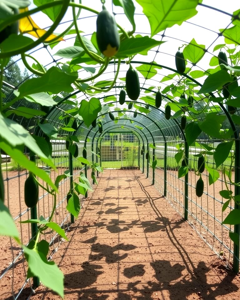 25 Cucumber Trellis Ideas for a Productive Garden
