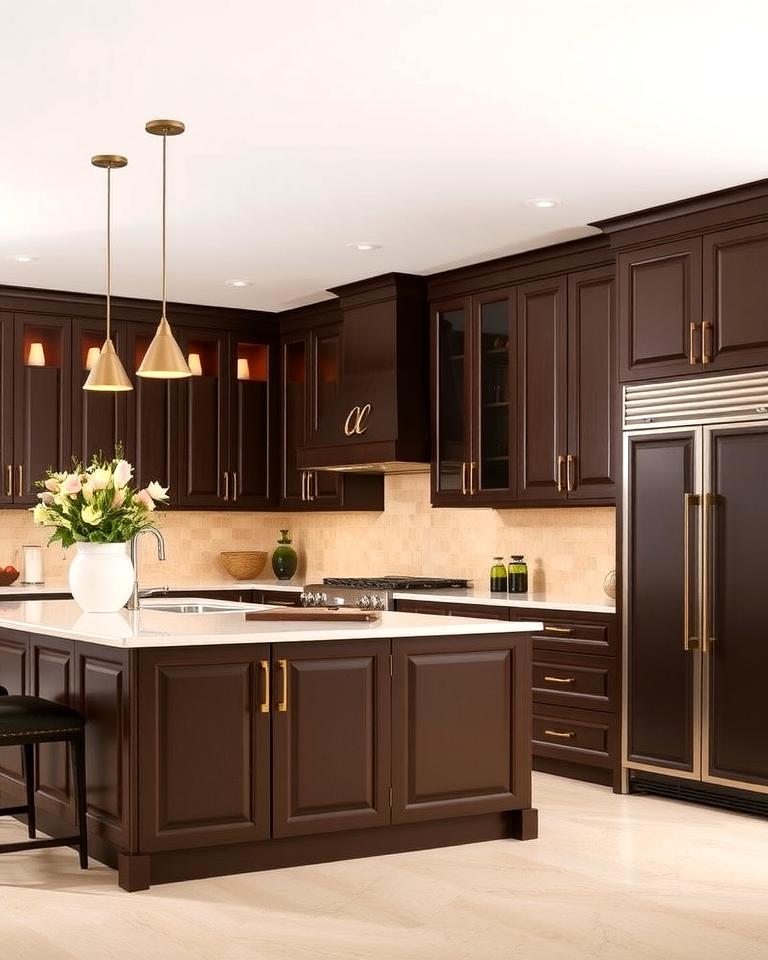 20 Brown Kitchen Cabinets Ideas for a Warm and Inviting Space