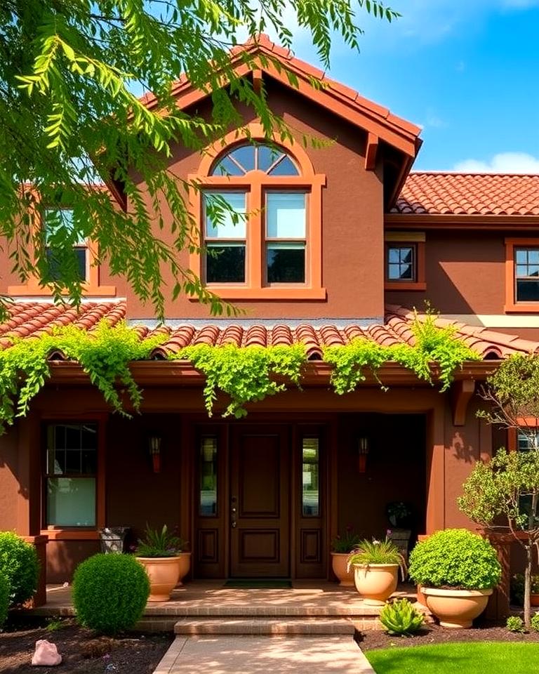 20 Chocolate Brown House Exterior Design Ideas