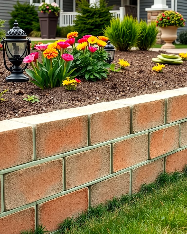 25 Inexpensive Retaining Wall Ideas for Your Yard