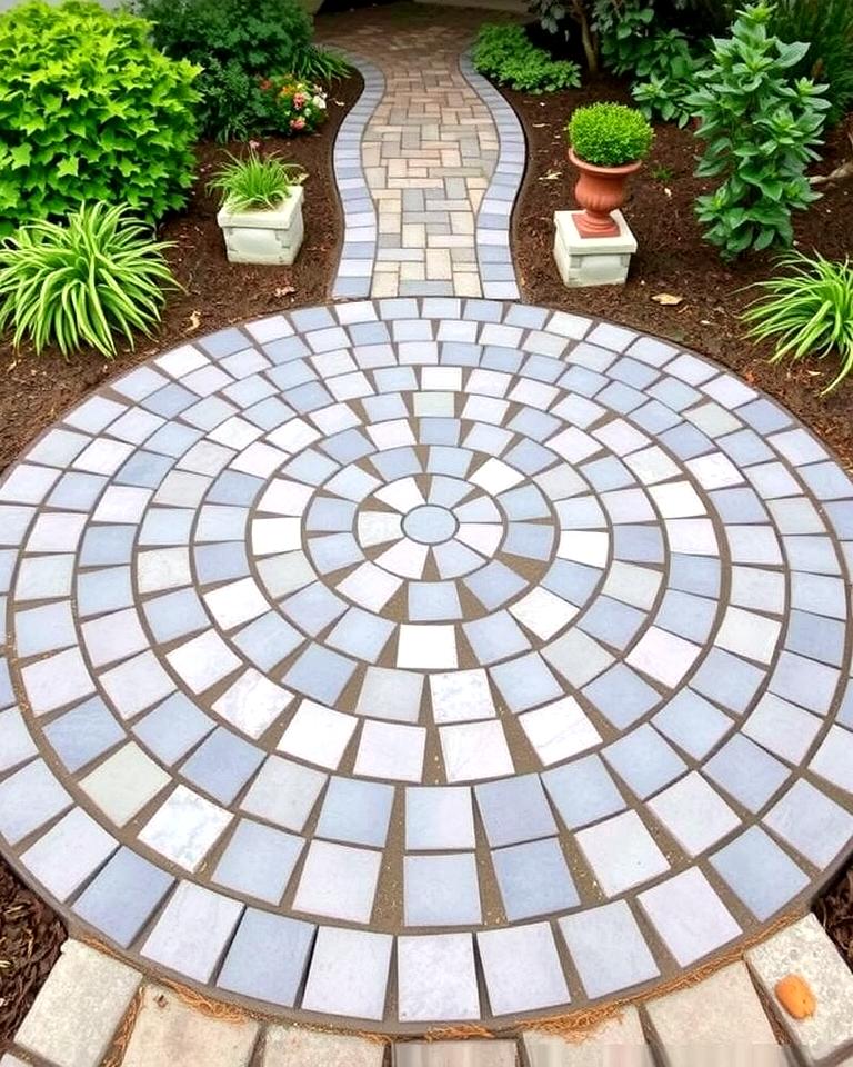 20 Grey Paver Walkway Ideas for a Modern Landscape