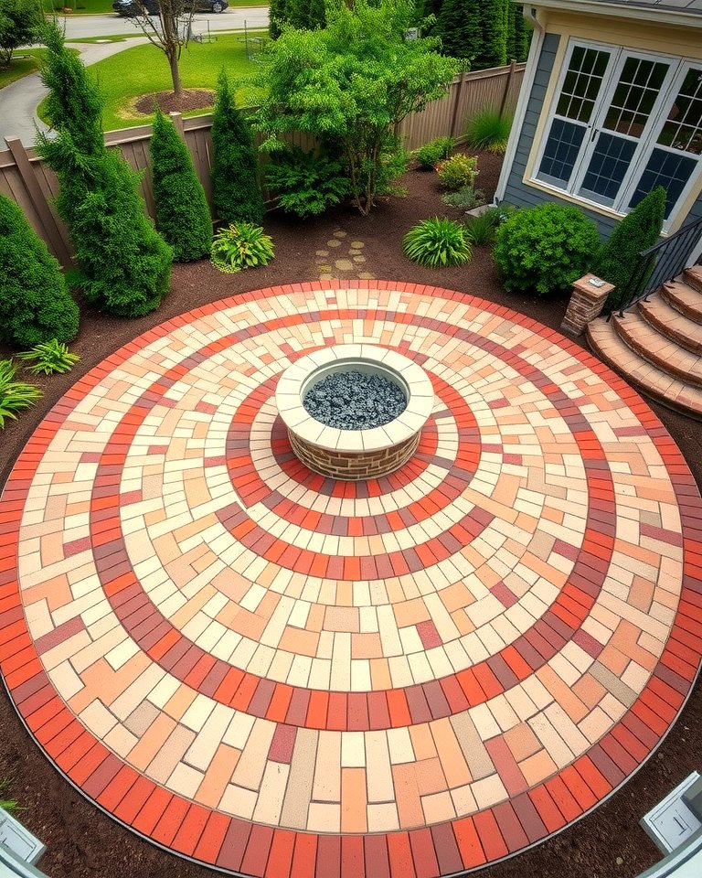 25 Herringbone Brick Patio Designs for a Classic Look