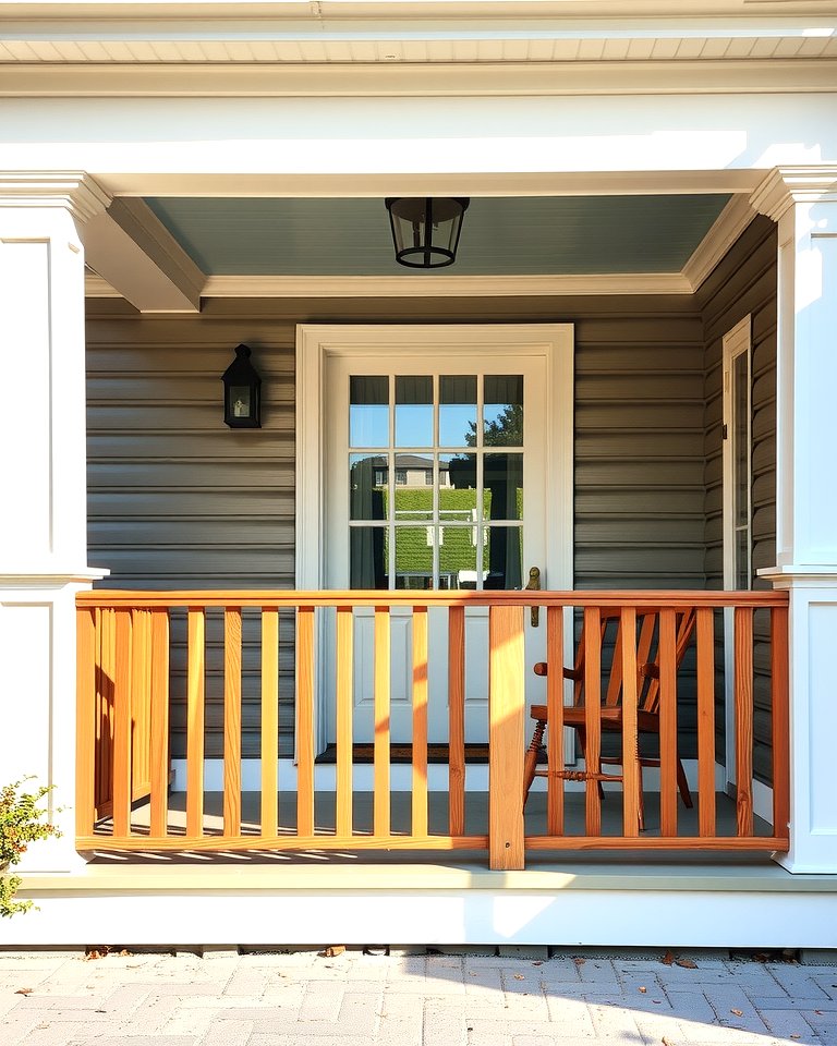 25 Front Porch Railing Ideas to Enhance Curb Appeal