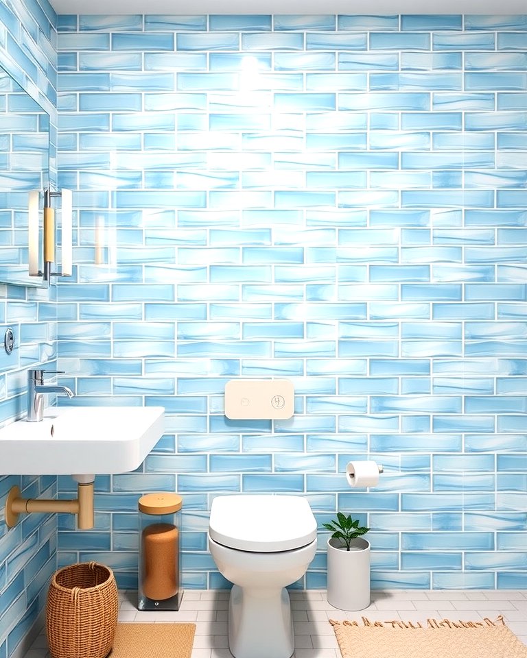 25 Stunning Blue Tile Bathroom Ideas for a Fresh Look