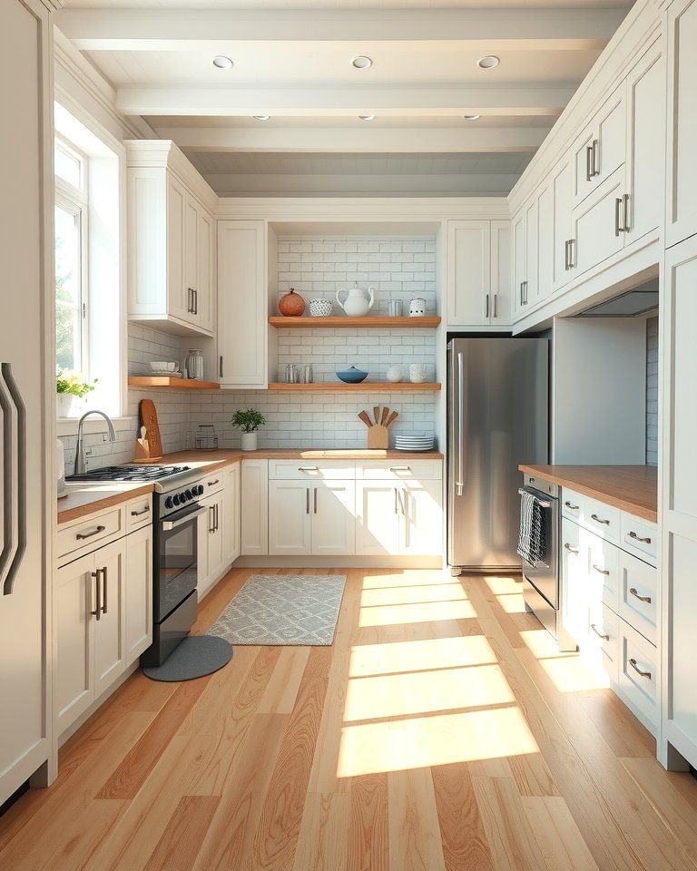 25 Light Wood Floor Kitchen Ideas for a Bright Space