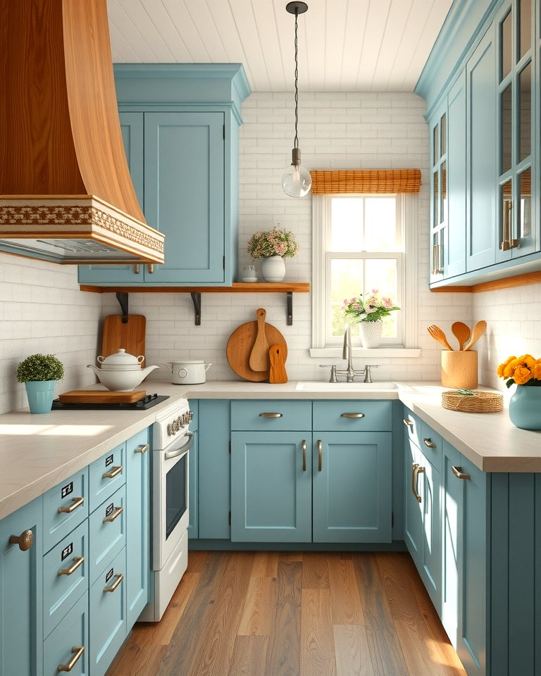 25 Light Blue Kitchen Cabinets Ideas for a Coastal Vibe