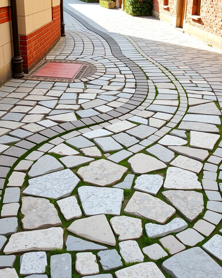 25 Curved Walkway Ideas for a Charming Garden Path