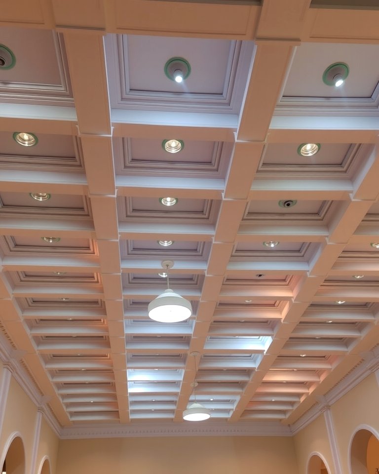 25 Elegant Coffered Ceiling Ideas for Any Room