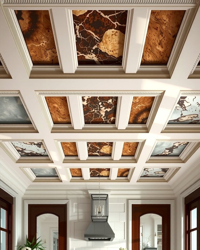 25 Elegant Coffered Ceiling Ideas for Any Room