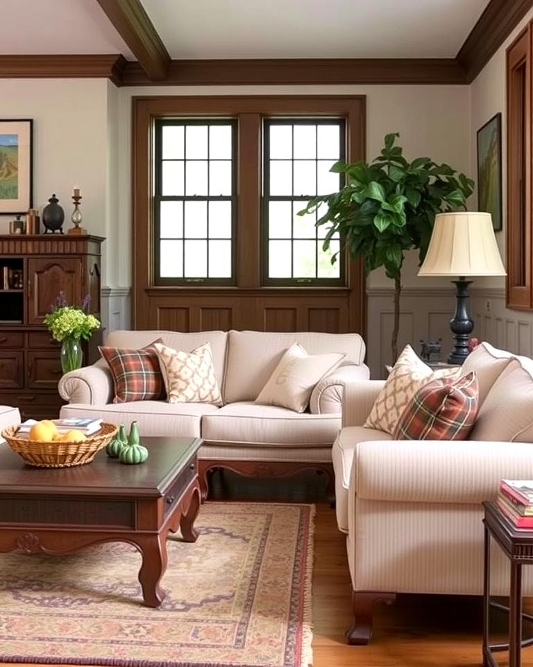 20 Colonial Living Room Ideas for a Classic and Timeless Look