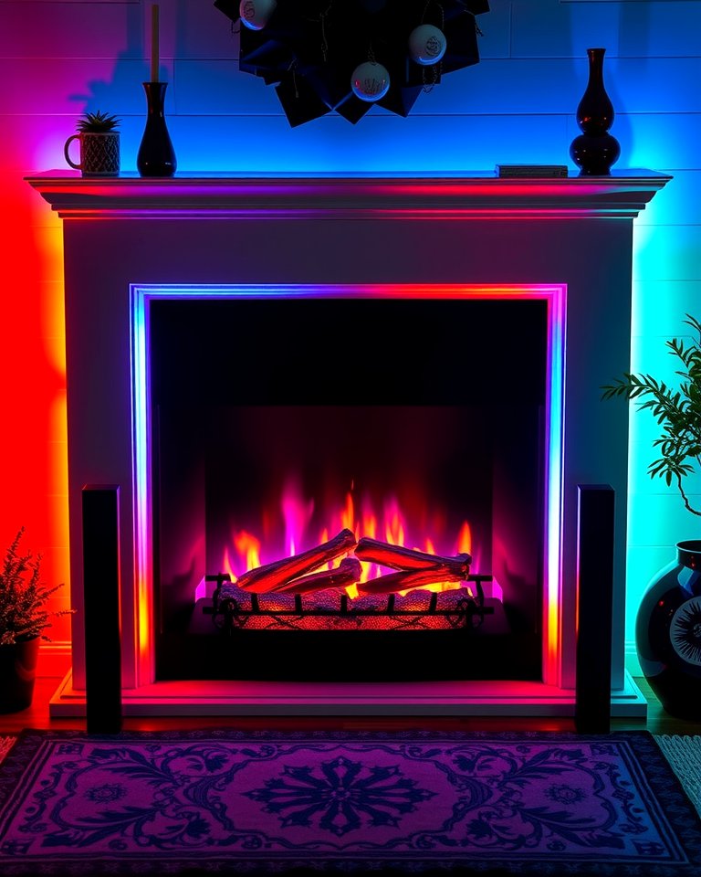 25 Fireplace Lighting Ideas to Create a Warm and Inviting Ambiance