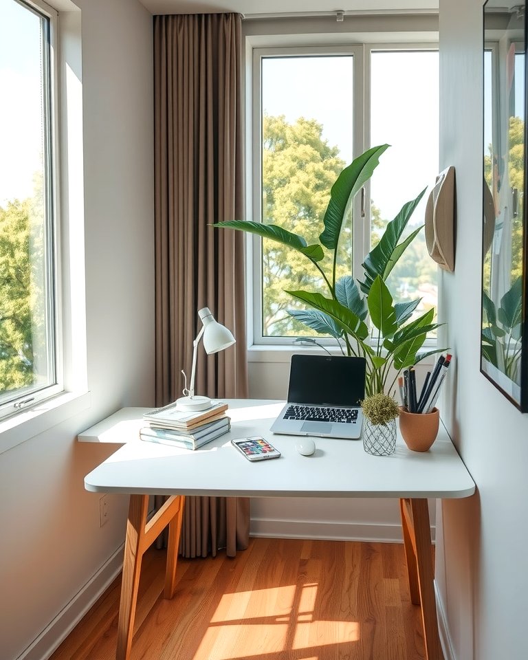 25 Desk in Front of Window Ideas for a Bright Workspace