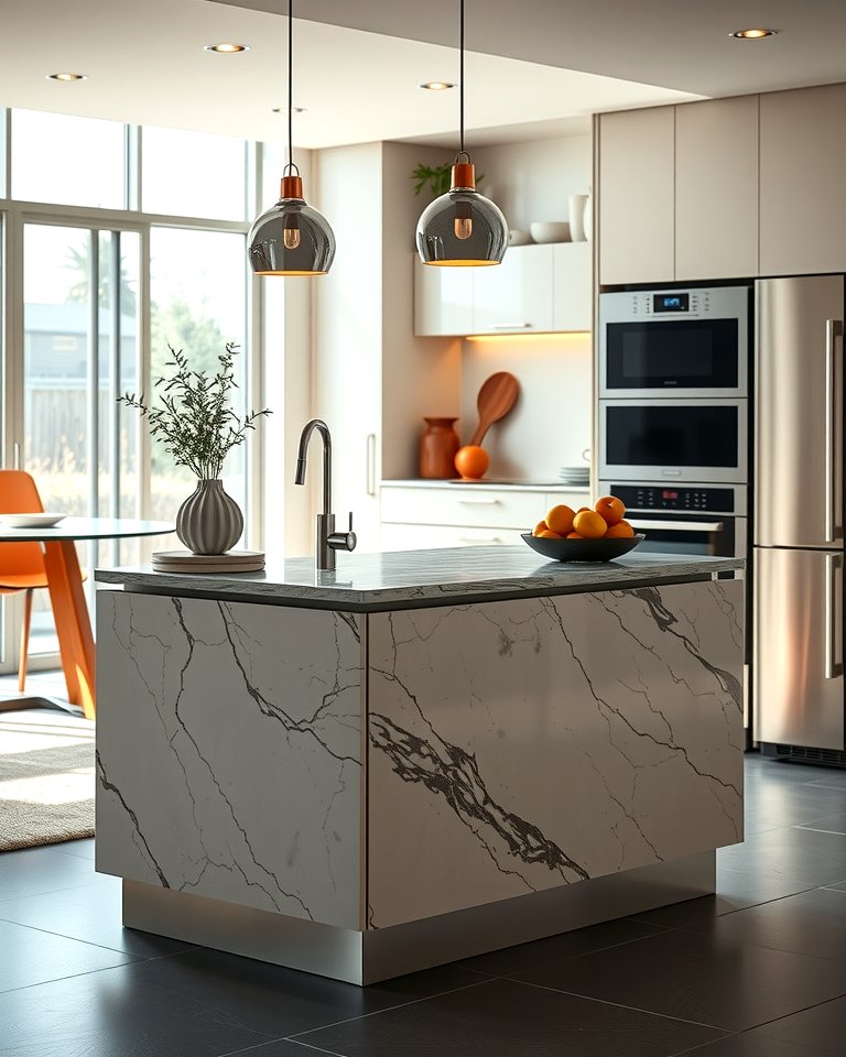 25 Marble Kitchen Island Ideas for a Stunning Centerpiece