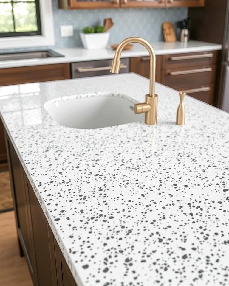 20 Terrazzo Kitchen Countertops for a Unique Look