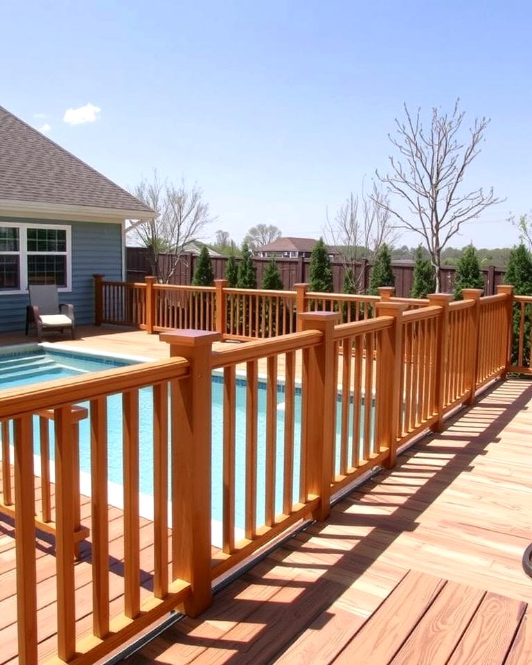 20 Pool Deck Railing Ideas for Safety and Style