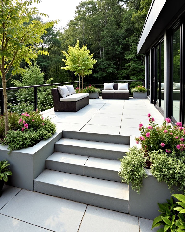 25 Concrete Deck Ideas for a Modern and Durable Outdoor Space