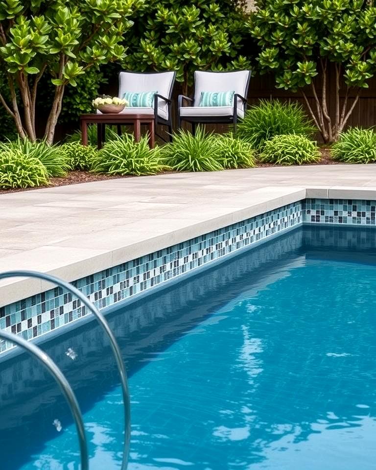20 Waterline Pool Tile Ideas for a Stunning Backyard Oasis