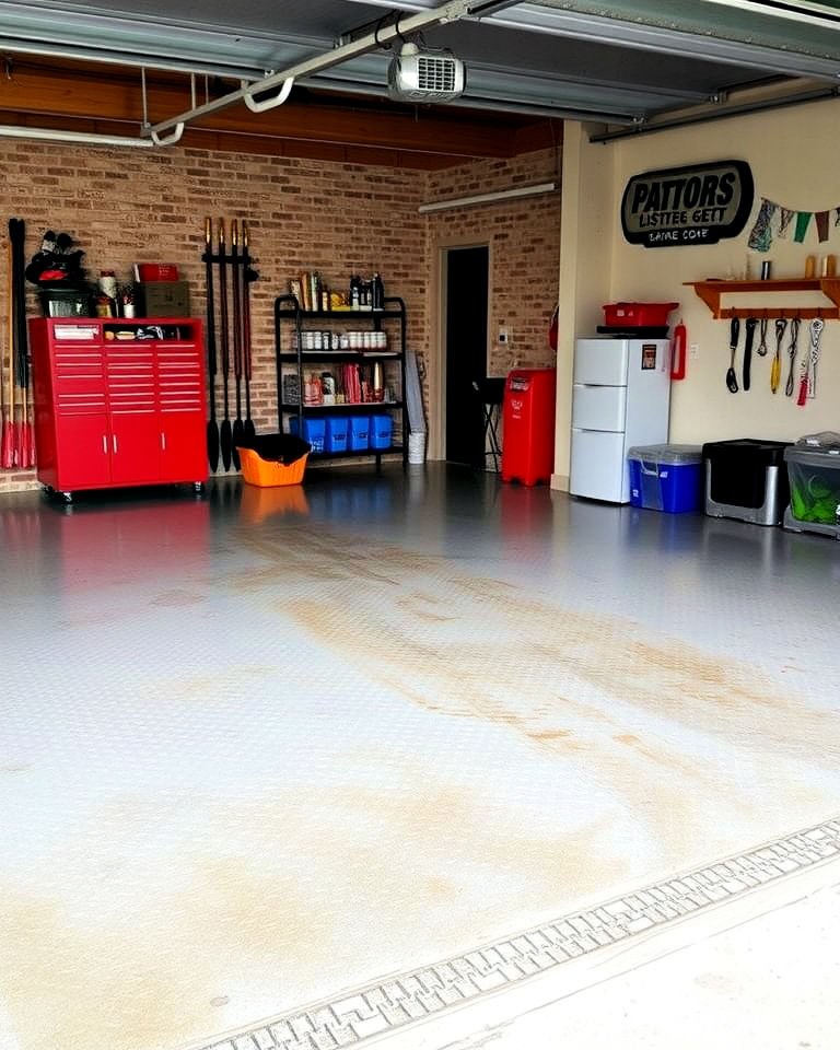 25 Garage Flooring Ideas for Durability and Style