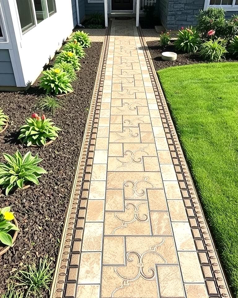 20 Durable Concrete Walkway Ideas for Your Garden