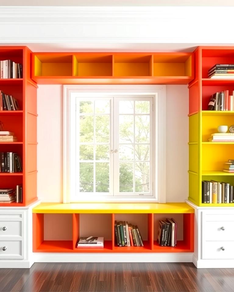 20 Bookcases Around Window Design Ideas: Functional Decor