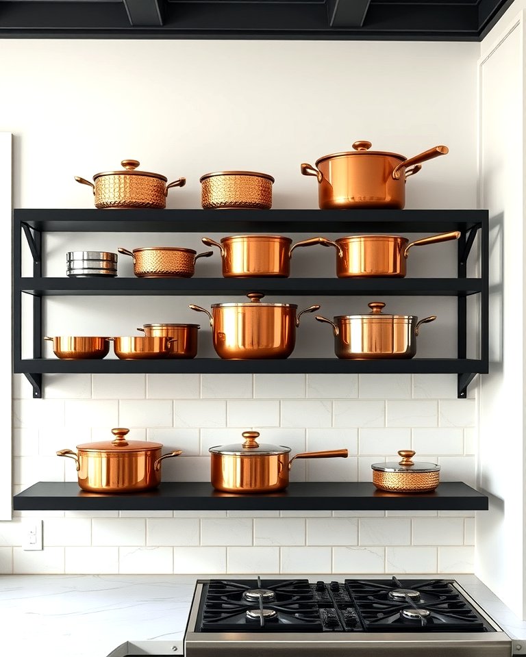 25 Black and Copper Kitchen Ideas for a Bold Look