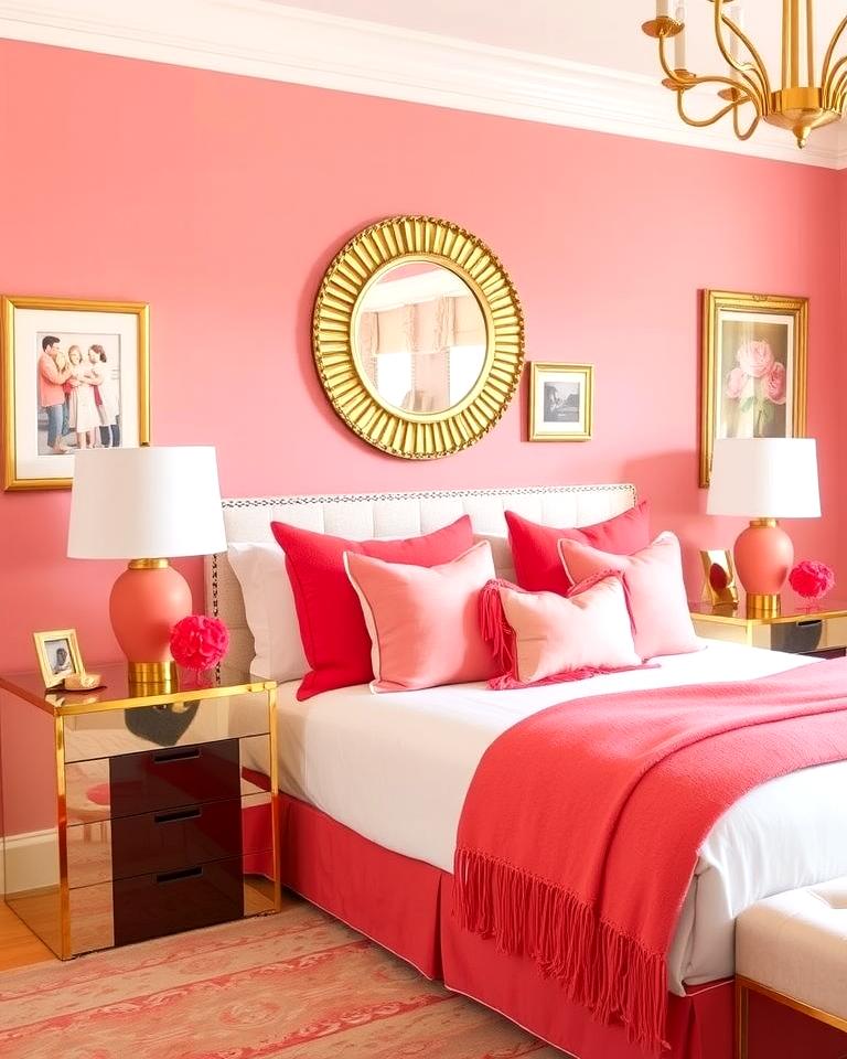 20 Coral Bedroom Ideas to Brighten Your Space