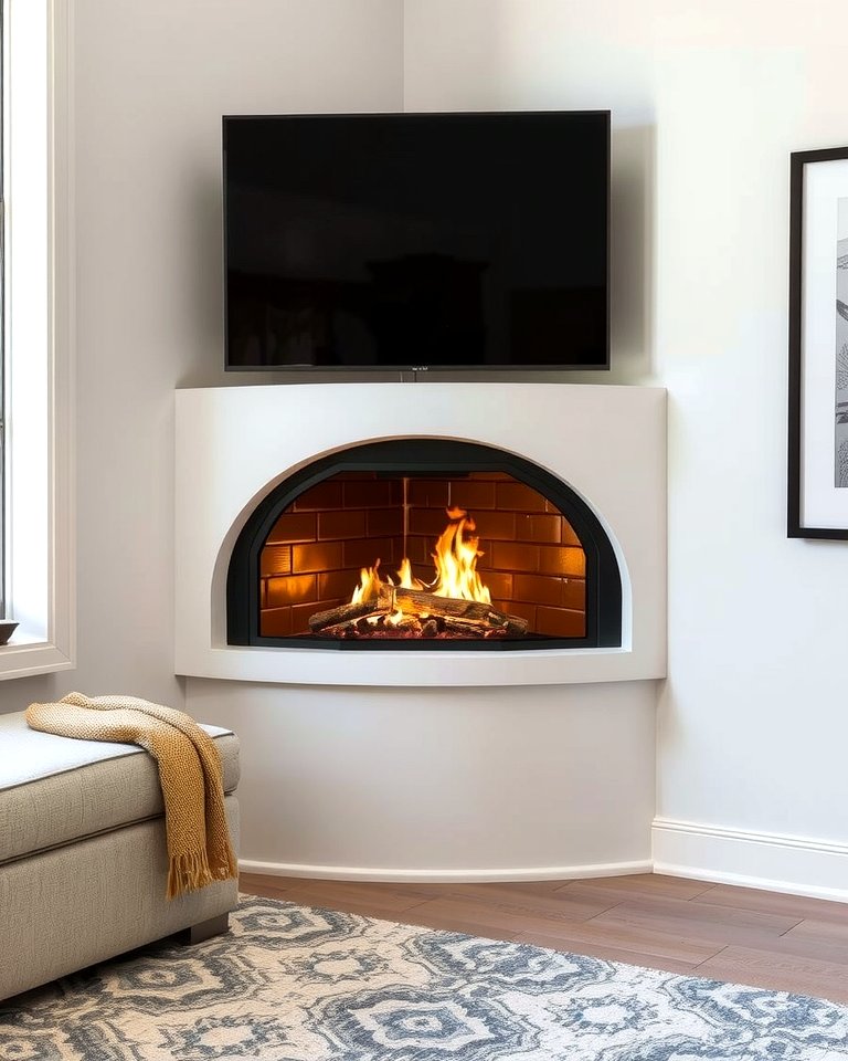 25 Cozy Corner Gas Fireplace Ideas for Your Home
