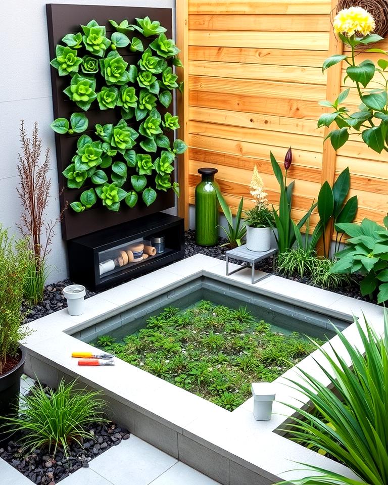 20 Small Garden Reflecting Pool Ideas for Serenity