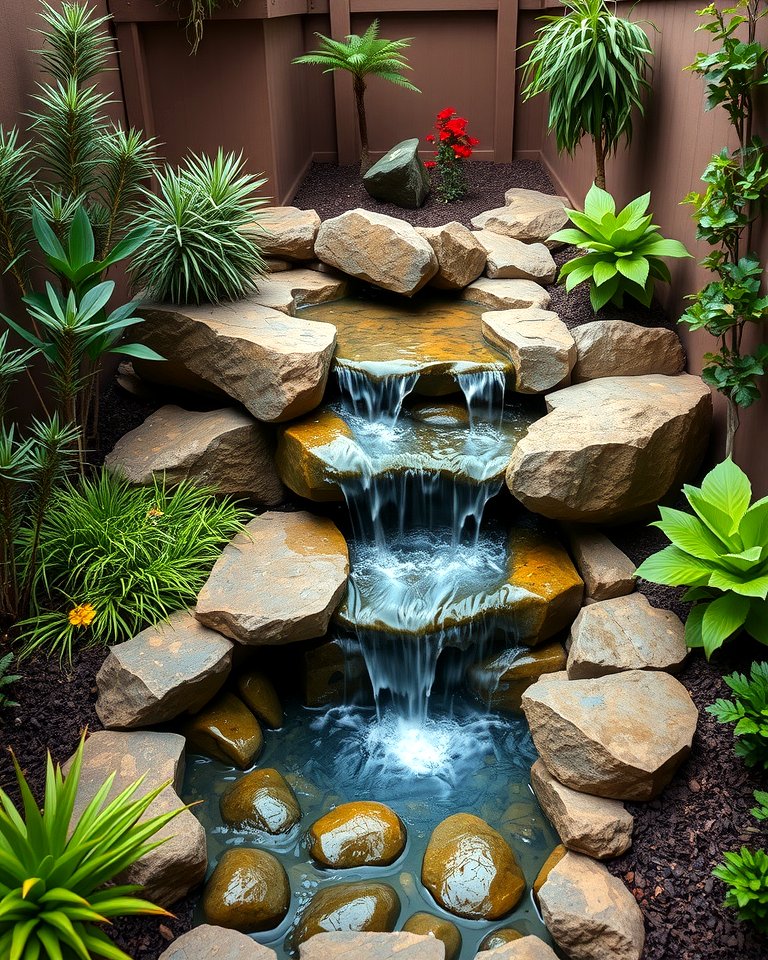 25 Backyard Waterfall Ideas for a Tranquil Retreat