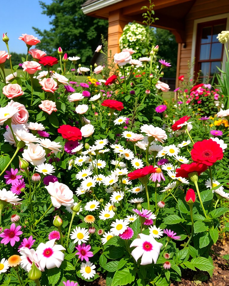25 Flower Garden Ideas to Brighten Your Outdoor Space