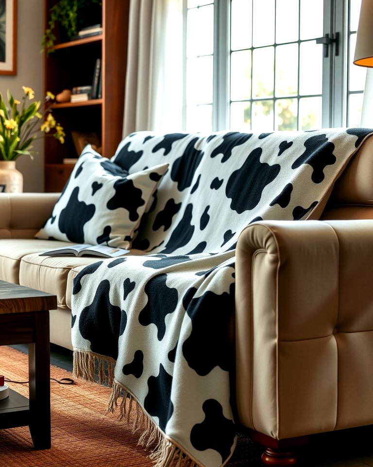 25 Cow Print Room Decor Ideas: Fun & Trendy Designs