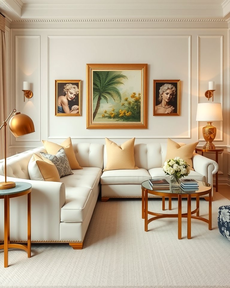 25 Cream Couch Living Room Ideas for Timeless Elegance