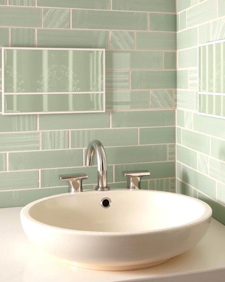 20 Elegant Sage Green and Cream Bathroom Ideas