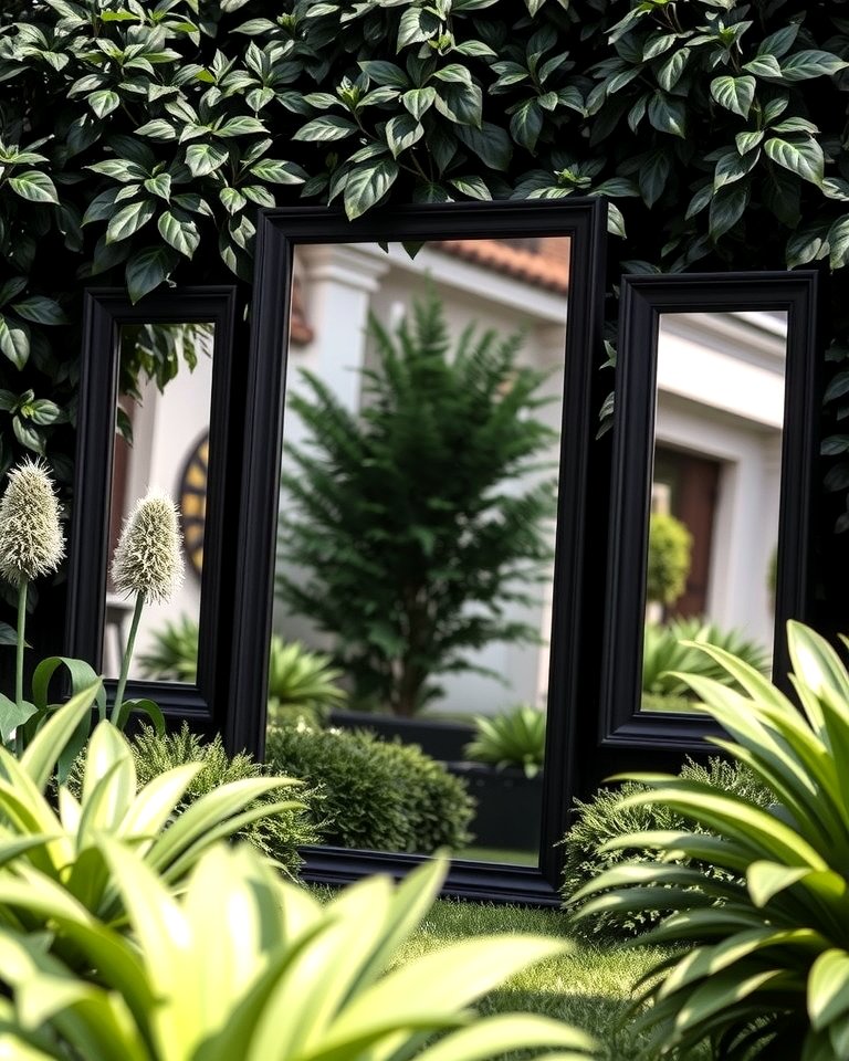 25 Garden Mirror Ideas to Enhance Outdoor Spaces
