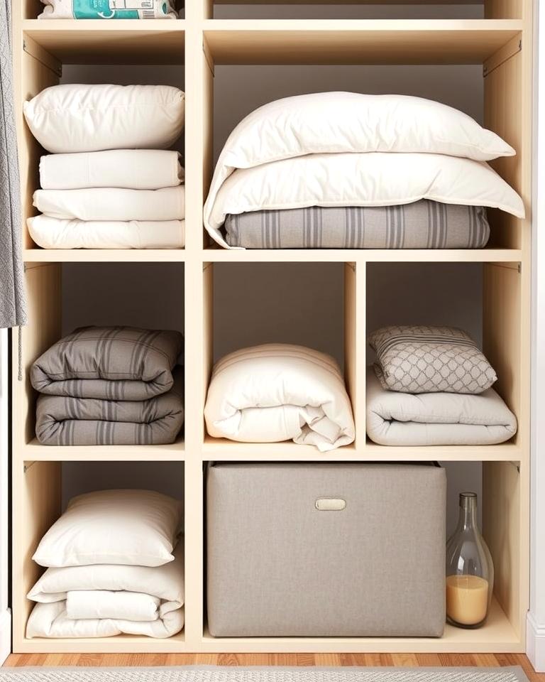 20 Comforter Storage Ideas to Maximize Space