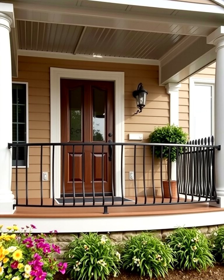 25 Front Porch Railing Ideas to Enhance Curb Appeal