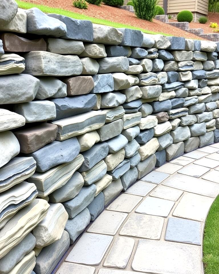 20 Natural Rock Retaining Wall Ideas for a Stunning Yard