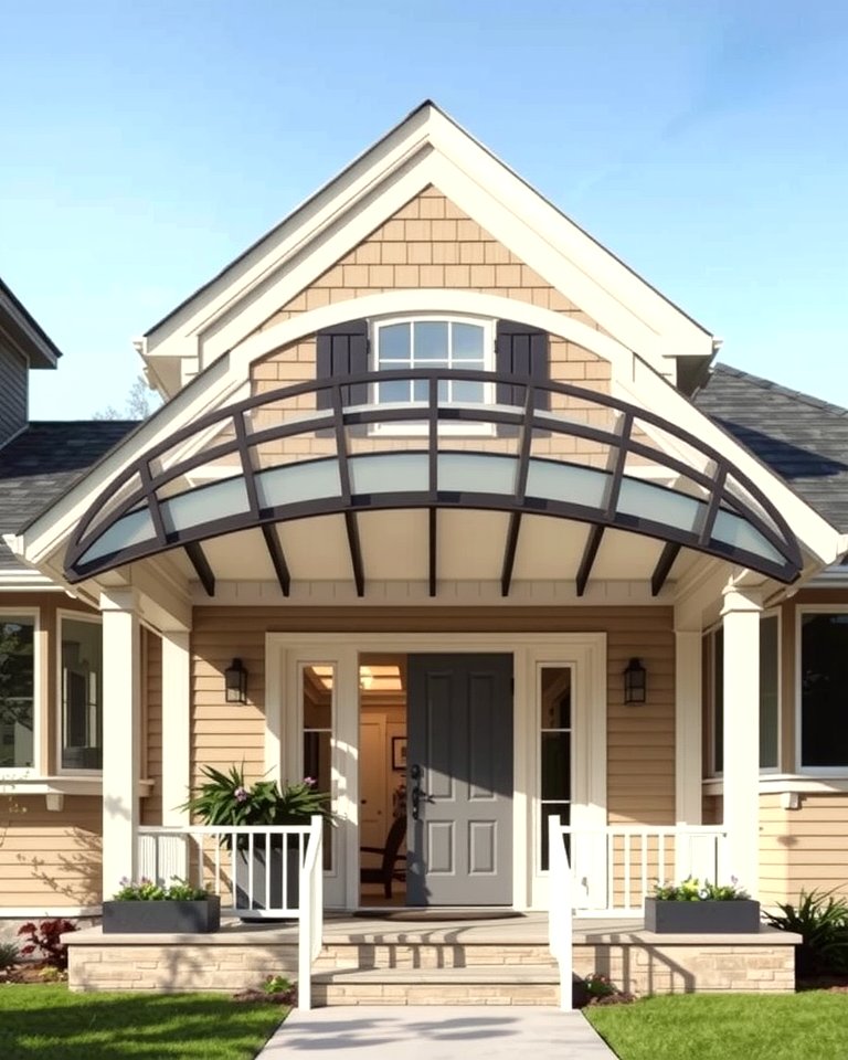 25 Front Porch Roof Ideas: Enhance Your Home's Curb Appeal