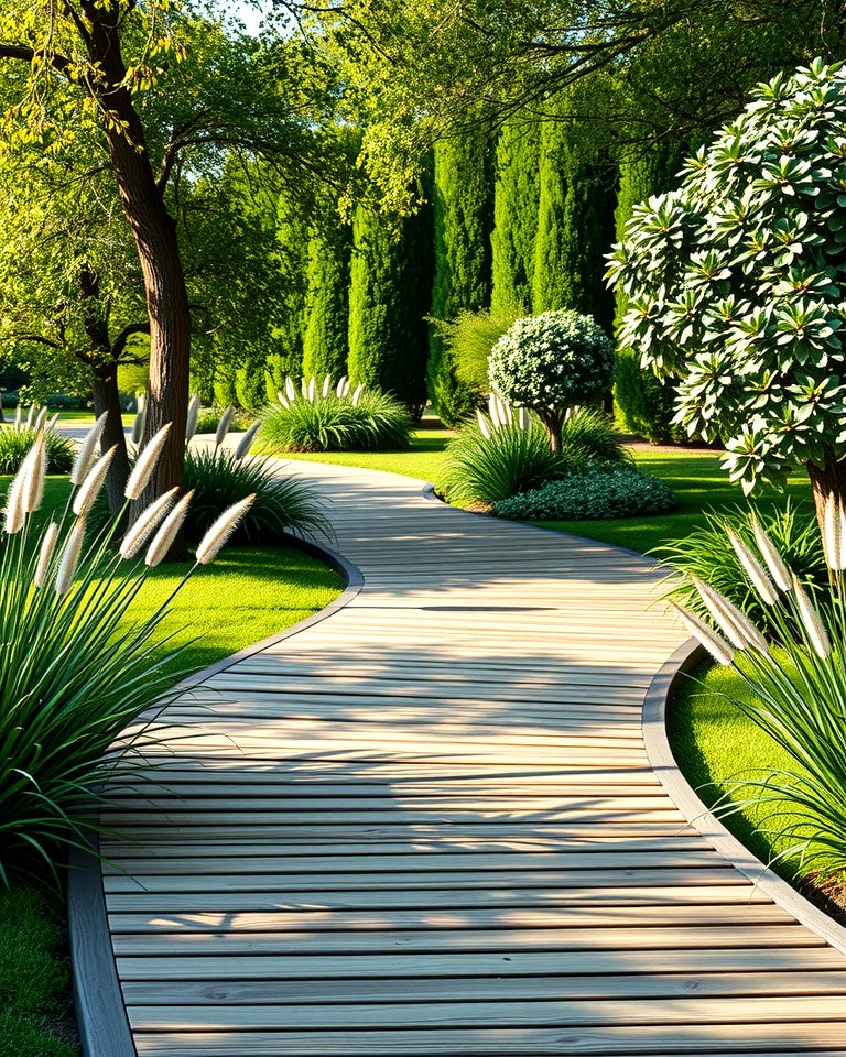 25 Curved Walkway Ideas for a Charming Garden Path