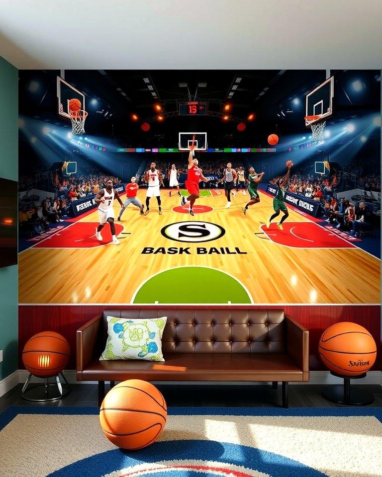 25 Fun Basketball Room Decor Ideas for Sports Fans