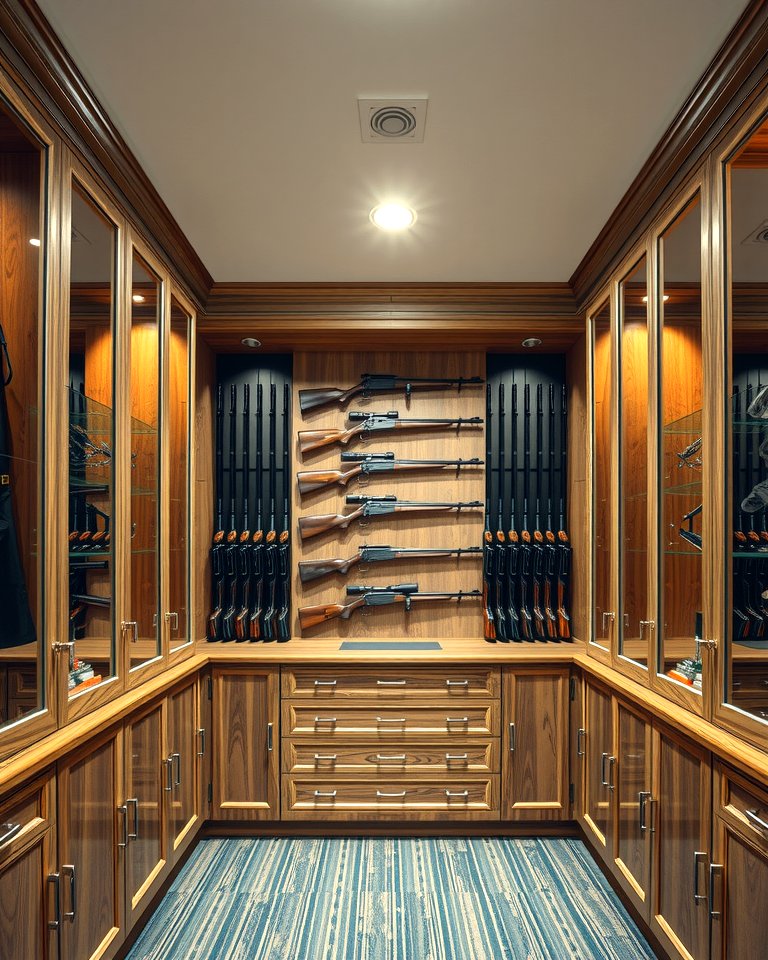 25 Man Cave Gun Room Ideas for the Ultimate Space
