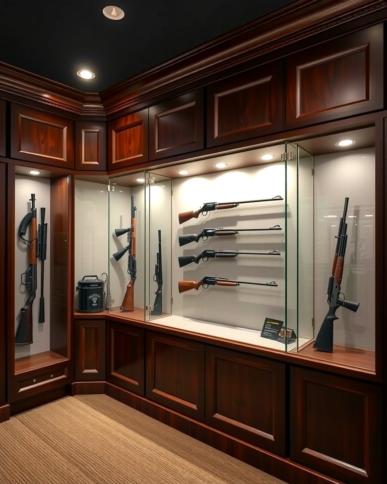 25 Man Cave Gun Room Ideas for the Ultimate Space
